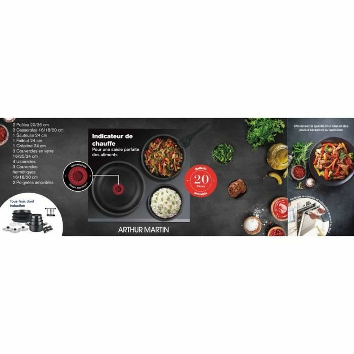 Μαγειρικά Σκεύη Arthur Martin | PerfettaCasa