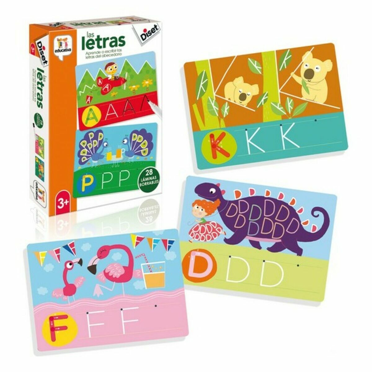 Gioco Educativo Yo Aprendo Las Letras Diset 463863 [ES] 8410446638637 ...